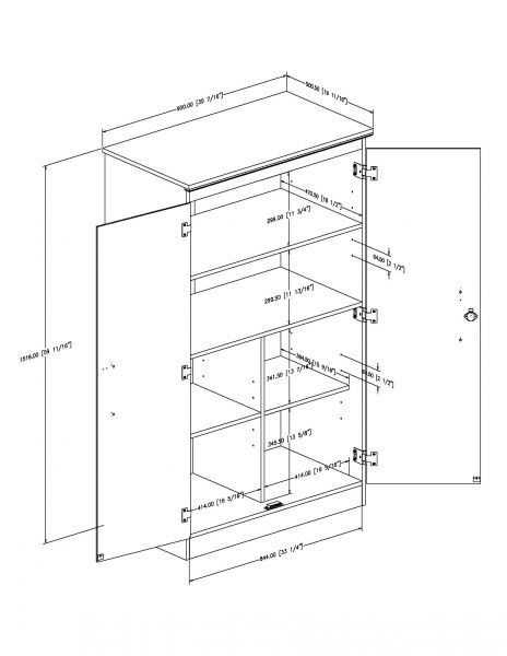MORGAN Storage Cabinet 7206970 | South Shore | AFW.com