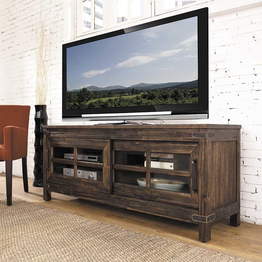 New Castle 74 Inch TV Console 6268-870 | Hillsdale Furniture | AFW.com