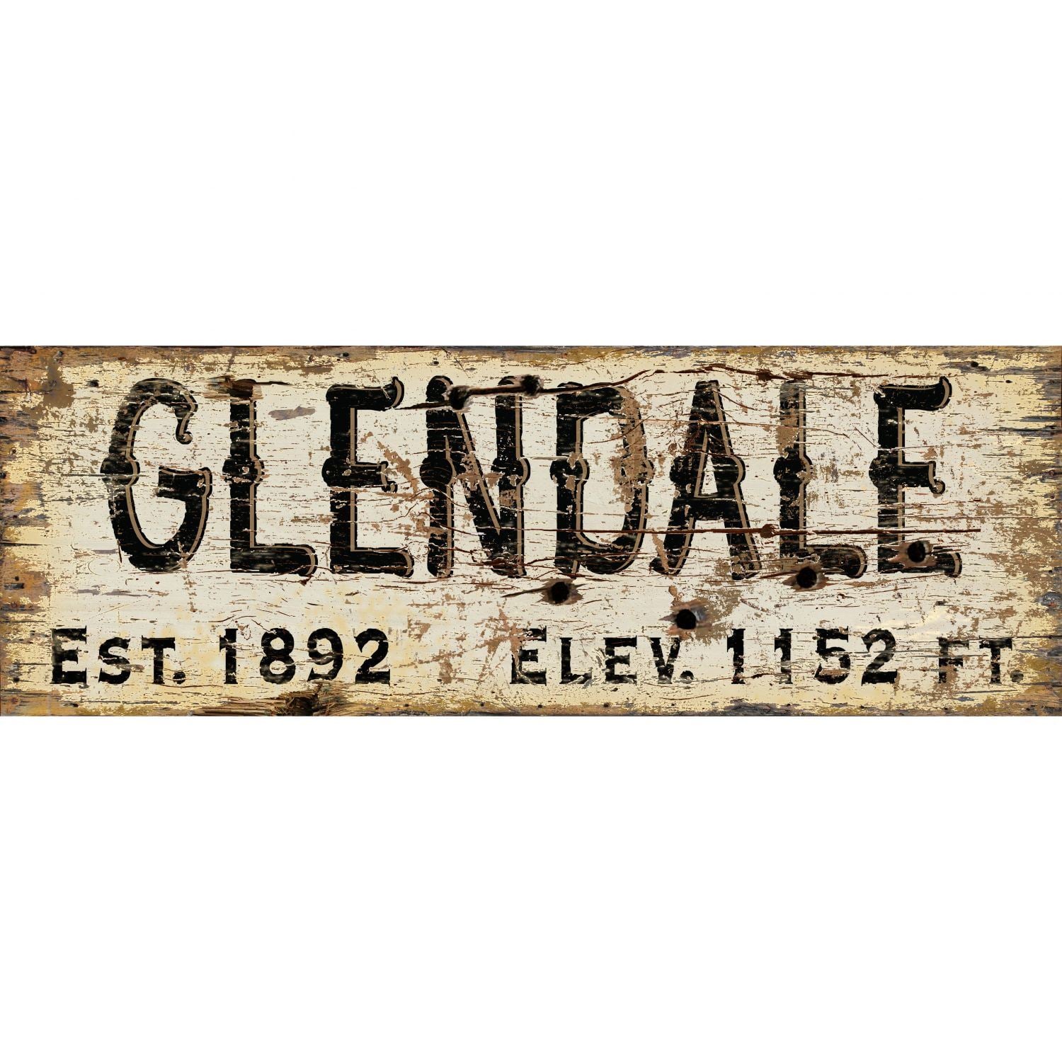 Glendale Vintage Sign | 120-1600 | AFW.com