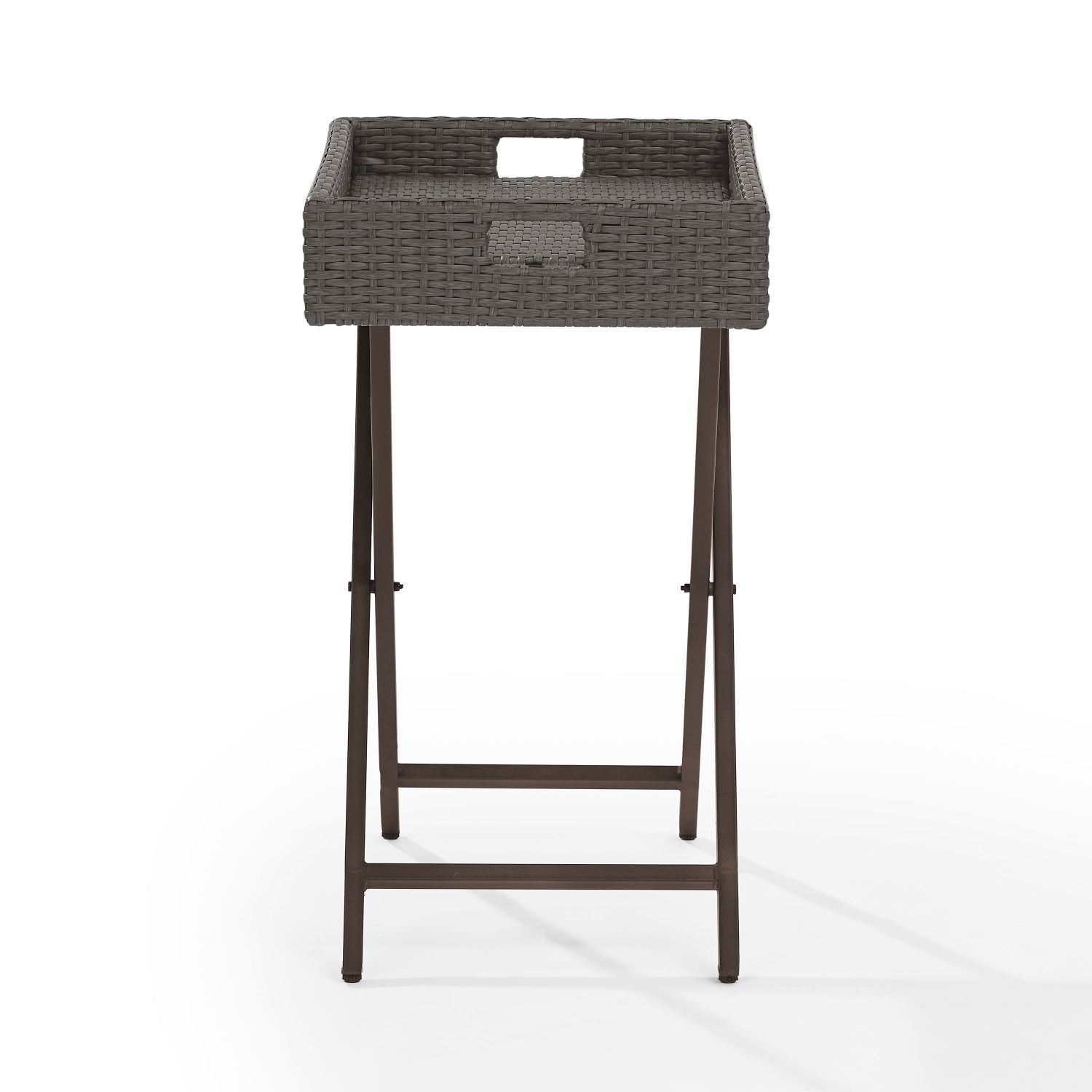 PALM HARBOR OUTDOOR WICKER BUTLER TRAY | CO7206-WG | Crosley Furniture ...