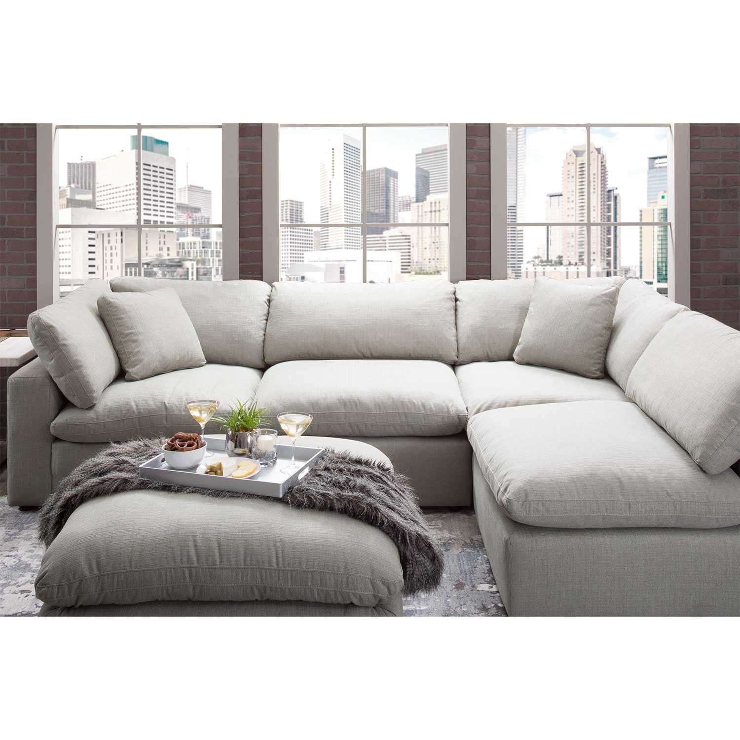 Cloud 9 Sectional Sofa | Cabinets Matttroy