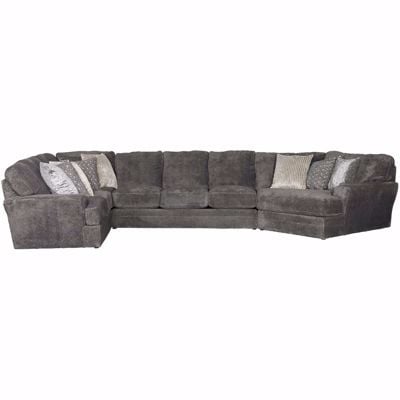 Mammoth 3 Piece Sectional with RAF Chaise | 4376-76/42/30 | Jackson ...