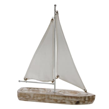 Wood Sailboat Cloth Sail | AFW.com