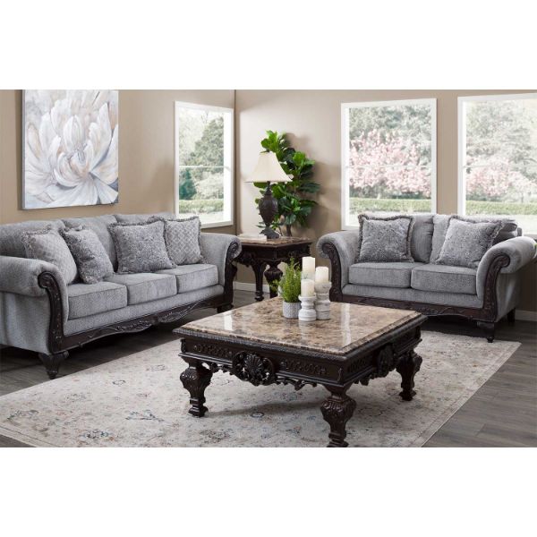 Emma Slate Sofa | H1-8553 | AFW.com