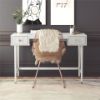 1560412 - Elizabeth Desk, Dove Gray | AFW.com