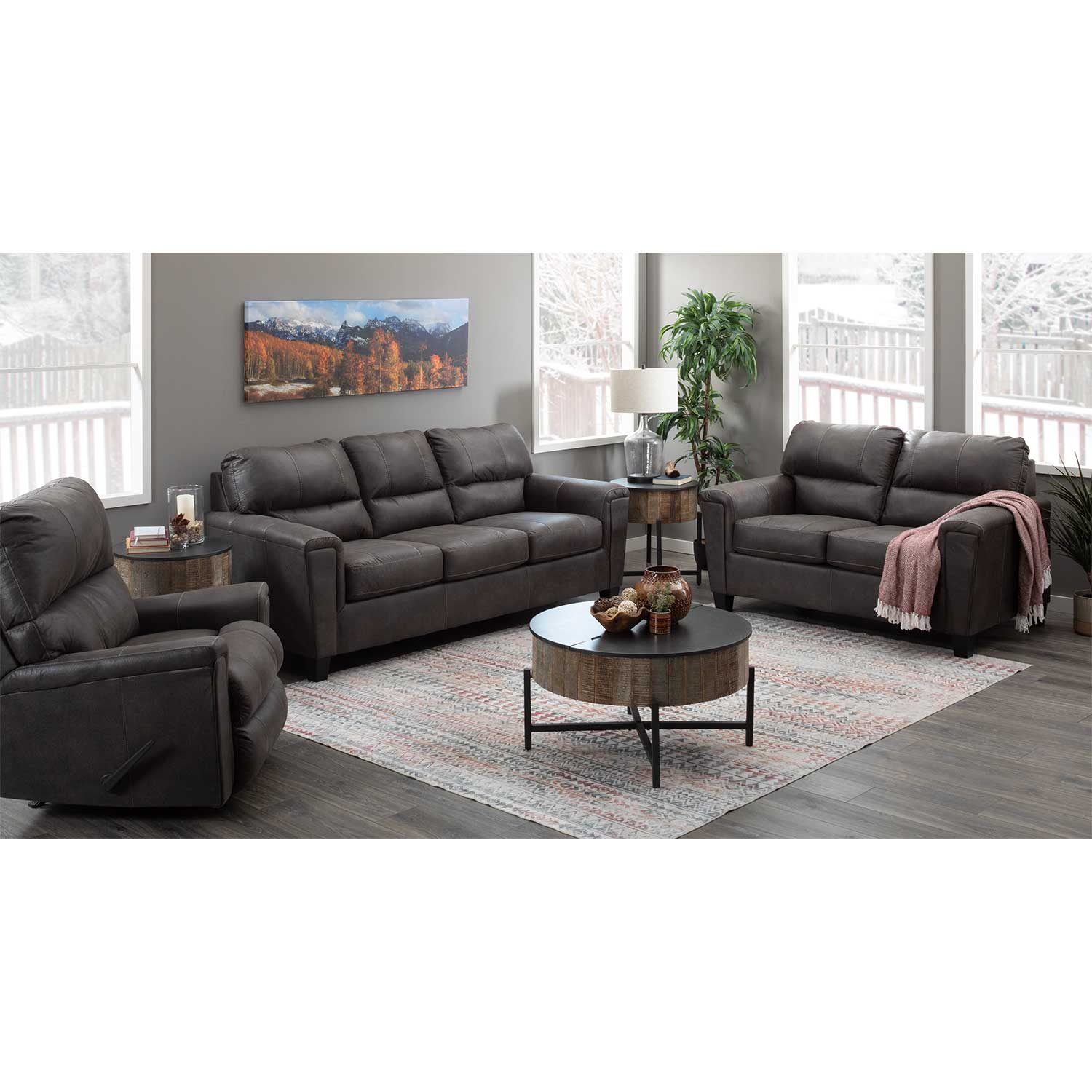 Navi Smoke Recliner | G-940R | AFW.com